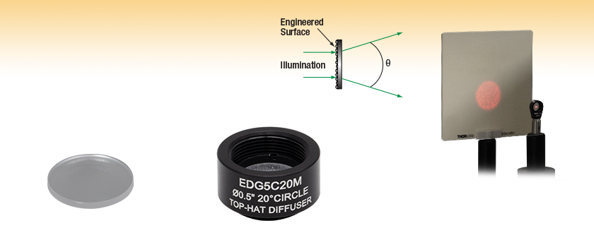 UV Fused Silica Engineered Diffusers®